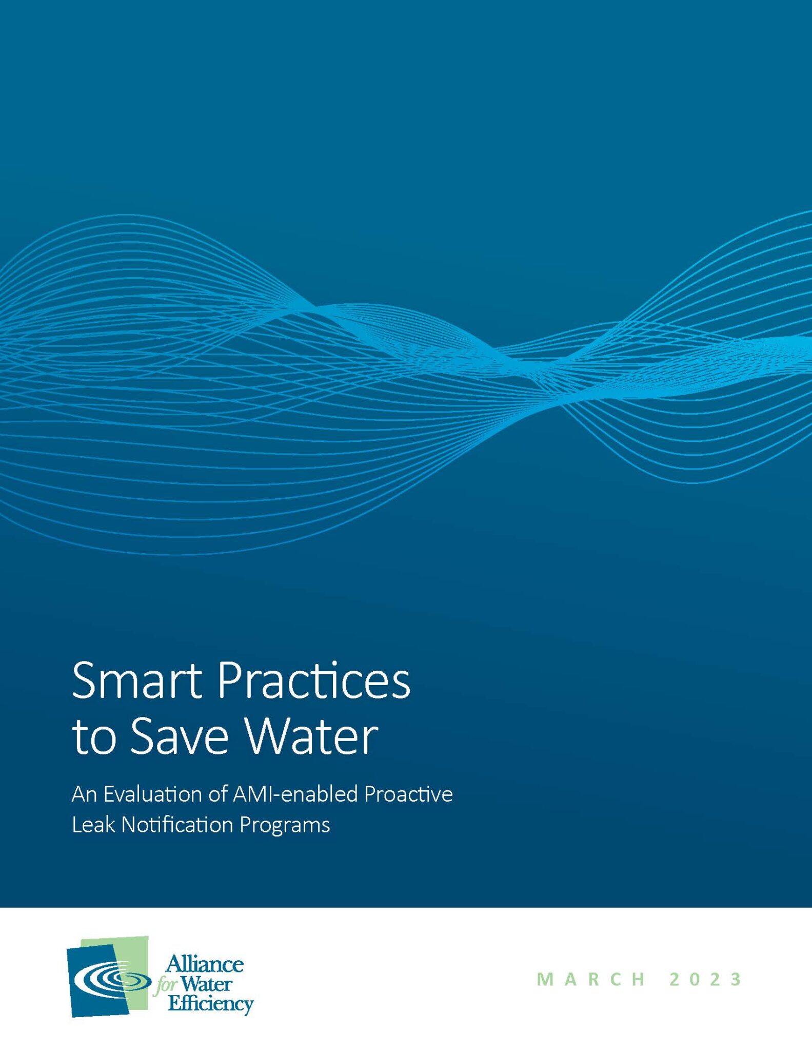 Smart Practices to Save Water: An Evaluation of AMI-enabled Proactive ...